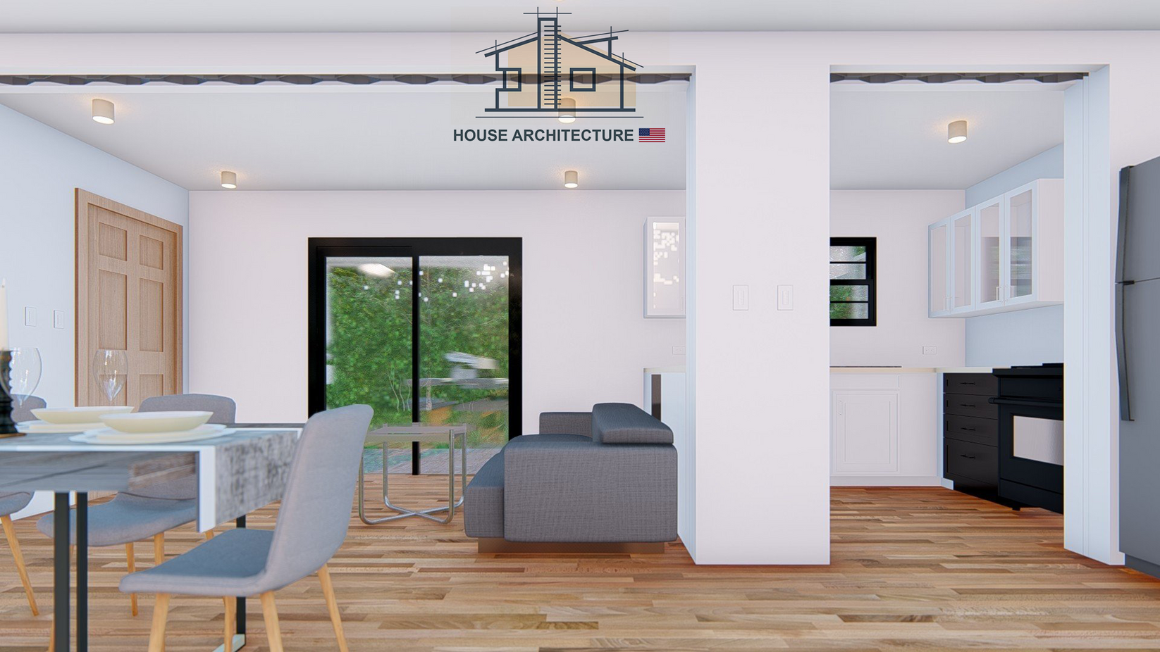 SC0002: 2x40 Foot Shipping Container House Plans | Container Home Plan ...